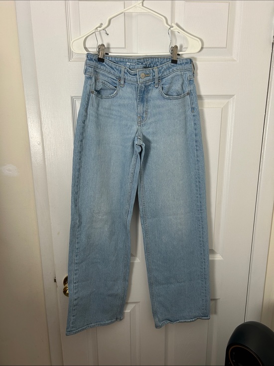 Old Navy | Jeans | Old Navy Light Blue Wide Leg Jeans | Poshmark